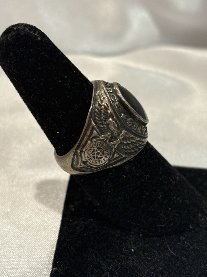 1940s United States Air Force Pilots RING - Sterling Silver Sz 8 | eBay
