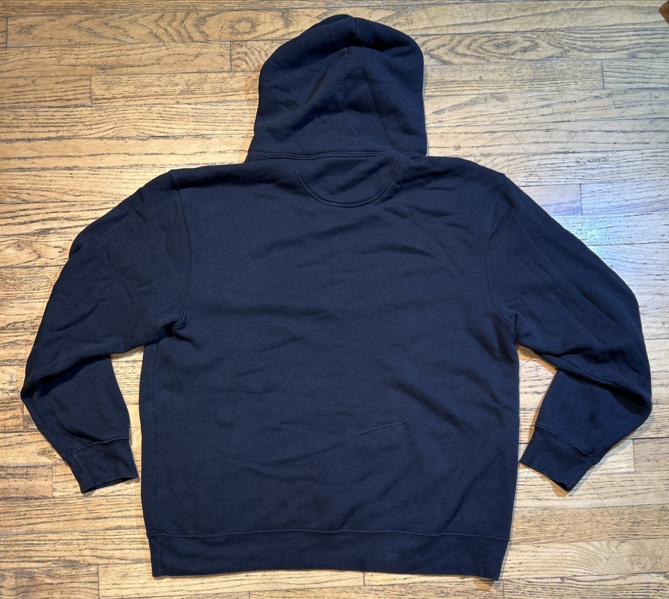 Origin Maine USA Hoodie Mens 2XL Plain Black Kilo Lite Sweatshirt | eBay