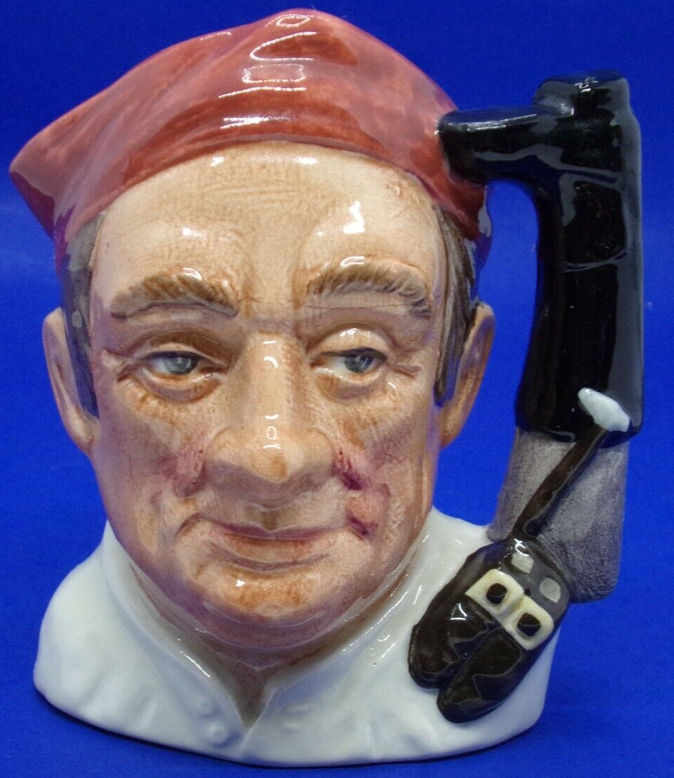 Royal Doulton Bootmaker Toby Mug Cobbler Shoemaker 1962 Character Cup ...