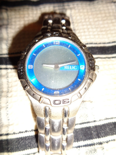 RARE Relic Men's watch multi-color face - Gem