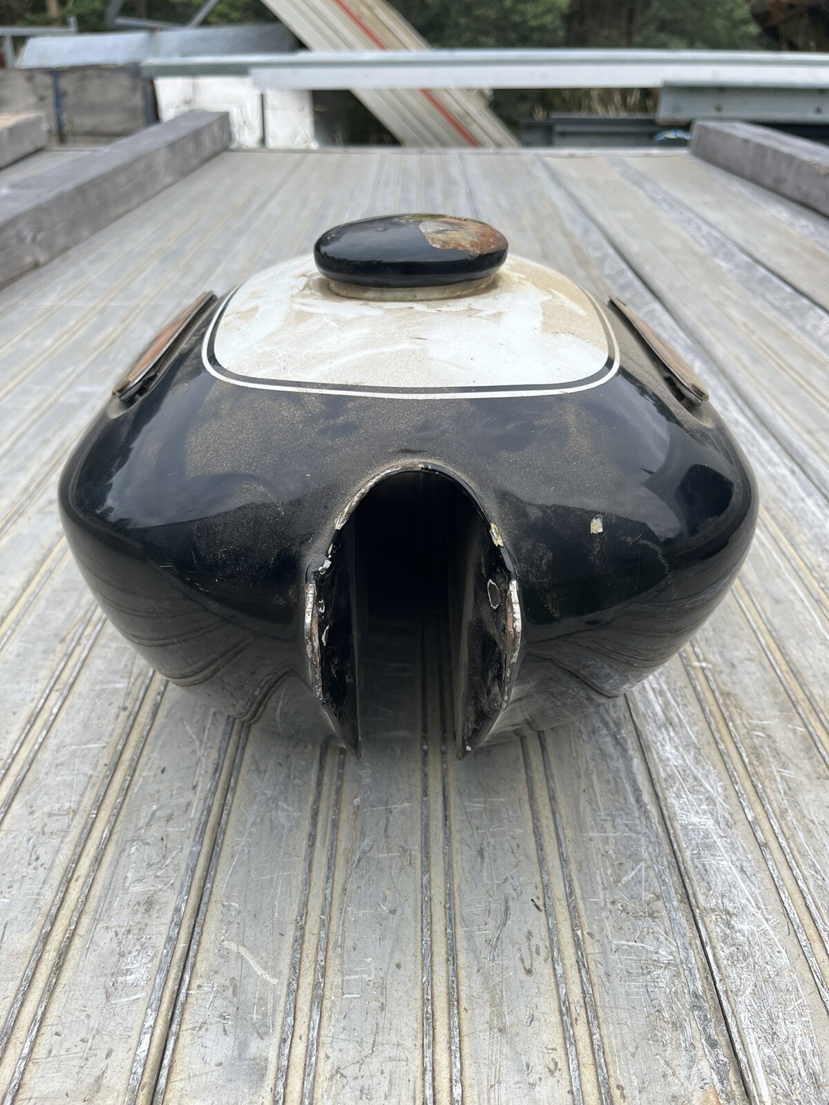 Harley 1961 Ironhead Sportster Turtle Gas Tank RARE | eBay