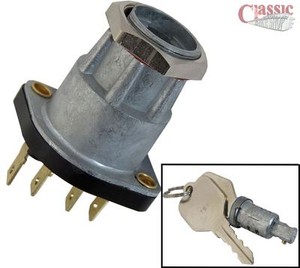 S45, 30608 Ignition Switch Fits; Triumph TR6, BonevilleT120, BSA A50 ...