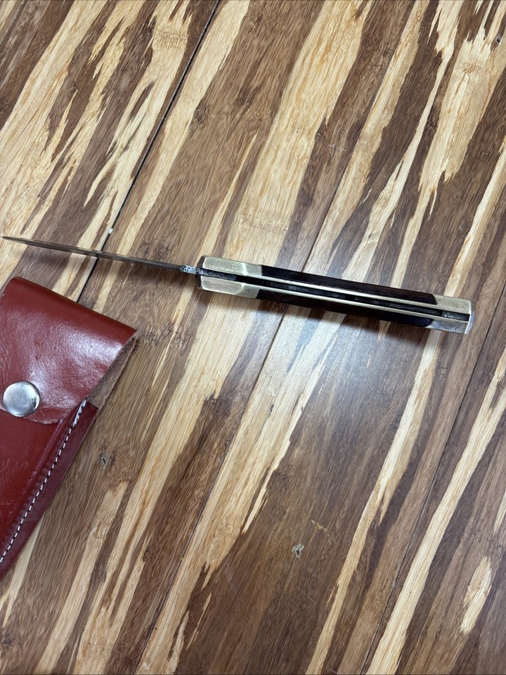 Schrade USA LB7 Vintage Lockback Hunting Knife w Sheath | eBay