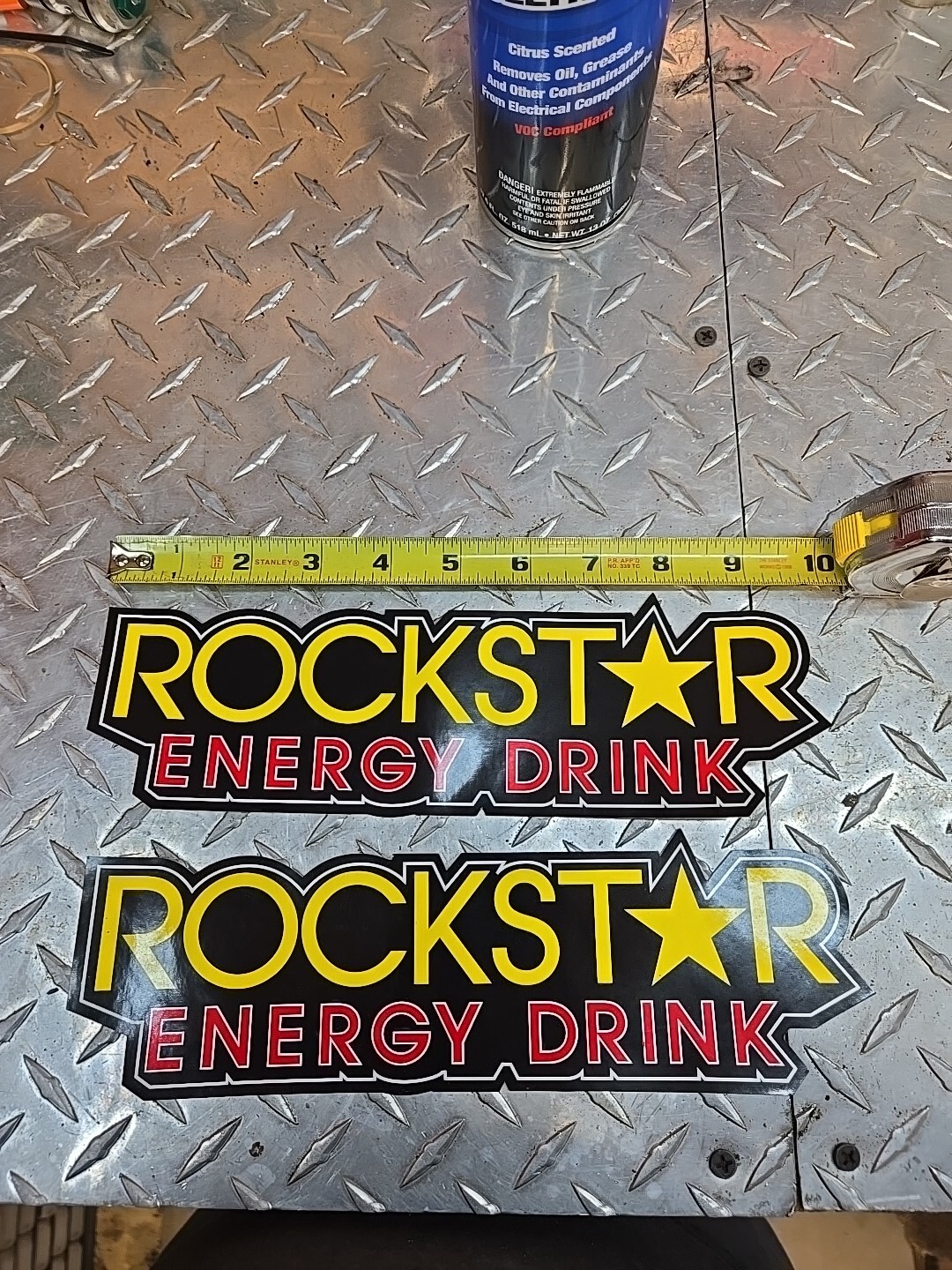 ROCKSTAR Energy Drink Sticker 10x3 | eBay