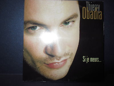 THIERRY OBADIA Si je meurs... MDCD756 CD SINGLE S/S | eBay