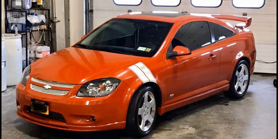 Red Cobalt Ss Gold Wheels