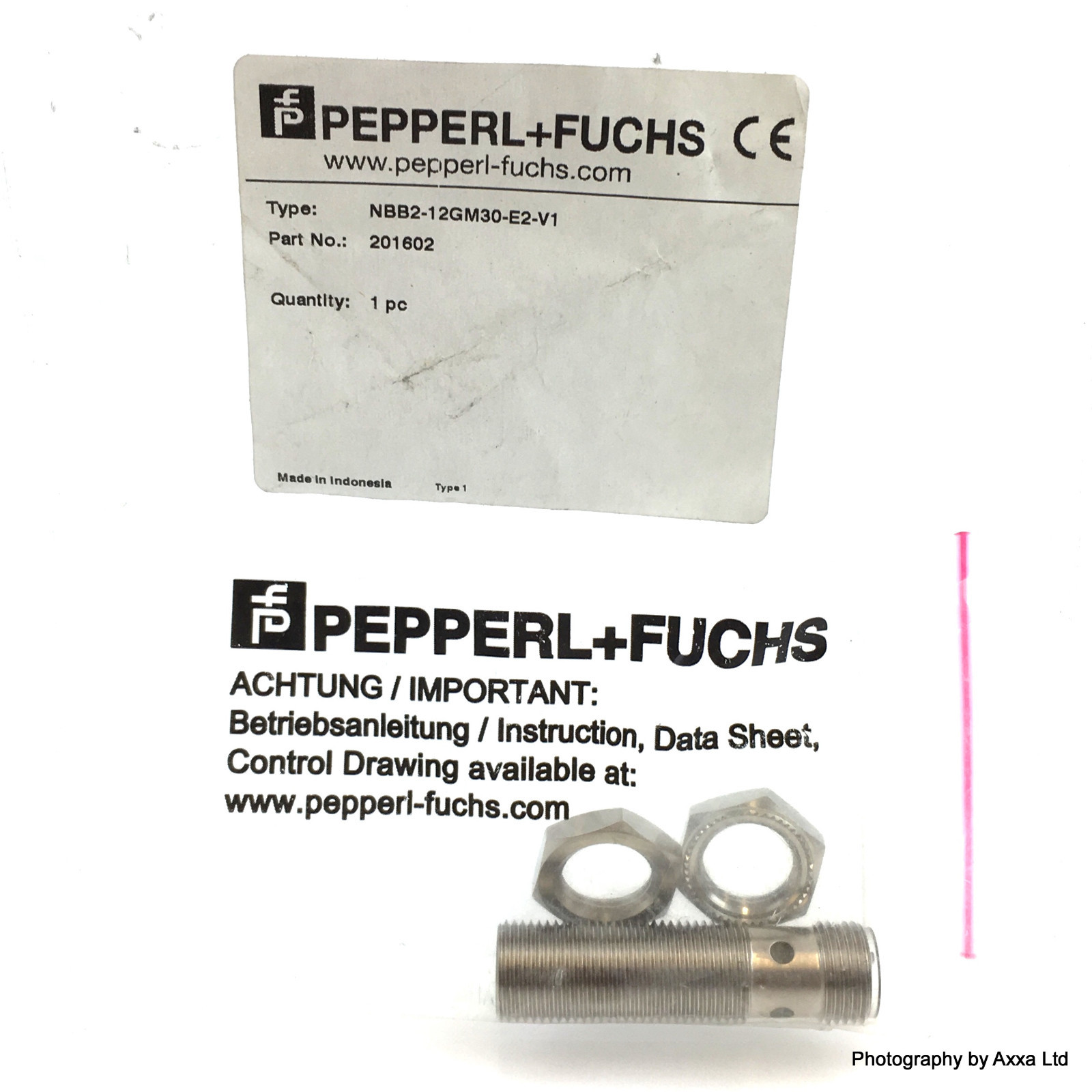 Inductive Sensor 201602 Pepperl+Fuchs NBB2-12GM30-E2-V1 | eBay