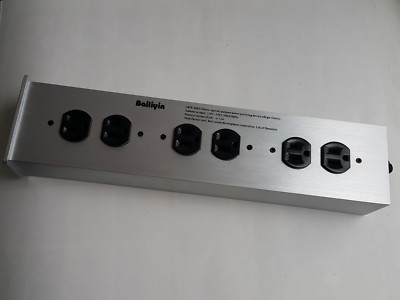1x US AC Power Strip Bar Distributor Supply Station filter 6 way | eBay