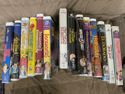 Disney , MGM And Warner Brothers VHS Tapes Lot Of 14 | eBay