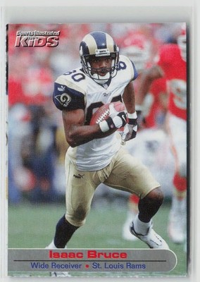 Sports Illustrated For Kids Isaac Bruce #21 St Louis Rams Football ...