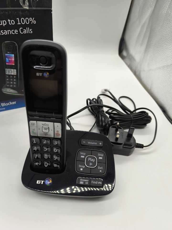 BT 8500 Digital Cordless Phone Answer Machine Call Blocker Boxed ...