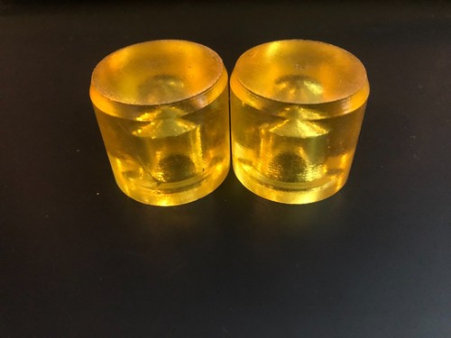 Pair of 1-1/4''resin soft face replacement hammer tips non- branded NEW ...