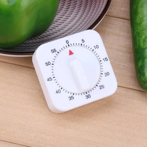 60 Minutes Manual Timer Mechanical Reminder Alarm Clock Kitchen Timer ...