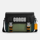 NWT Coach Track Crossbody In Colorblock Signature Canvas C6657 | eBay