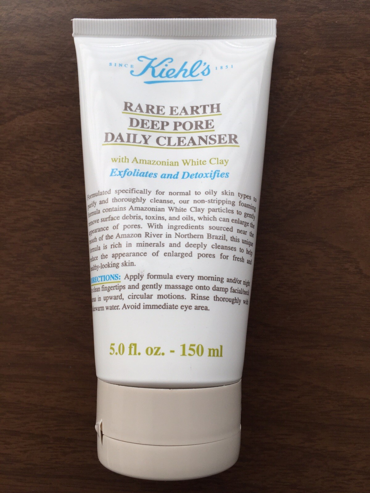 KIEHL%27S+RARE+EARTH+DEEP+PORE+DAILY+CLEANSER+5.0+OZ for sale online | eBay