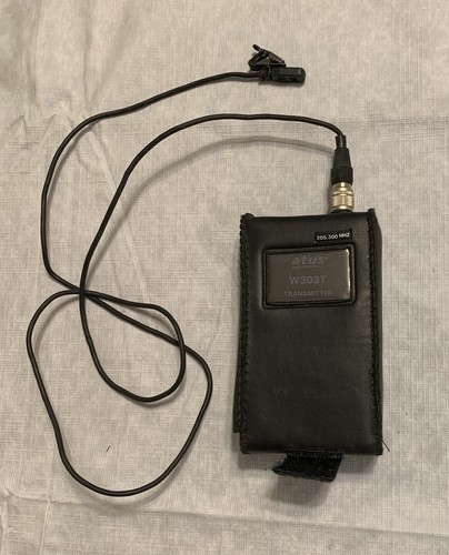 Audio-Technica W303T Black Wireless Body-Pack Transmitter 205.300 MHz ...