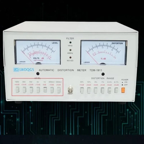 Automatic Distortion Meter Audio Distortion Meter Distortion Testing ...