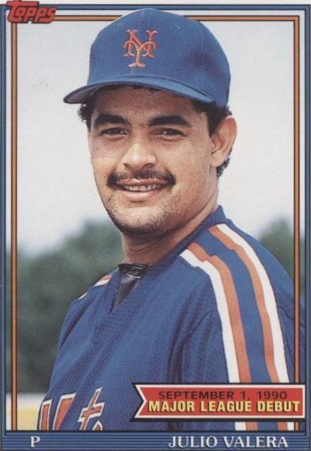 1990-91 Topps Major League Debut 1990 - Julio Valera #158 (RC) for sale online | eBay