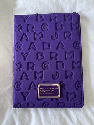 Marc by Marc Jacobs Monogram Tablet/Note Case | Purple | eBay