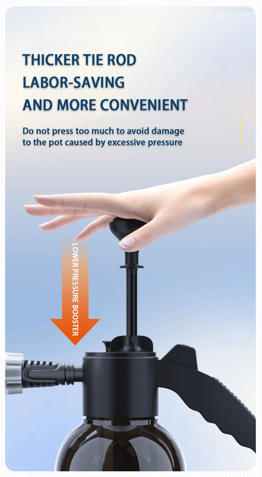 Hand Pressure Spray Wash Foam Sprayer Washer For Cleaning Car Detailing ...