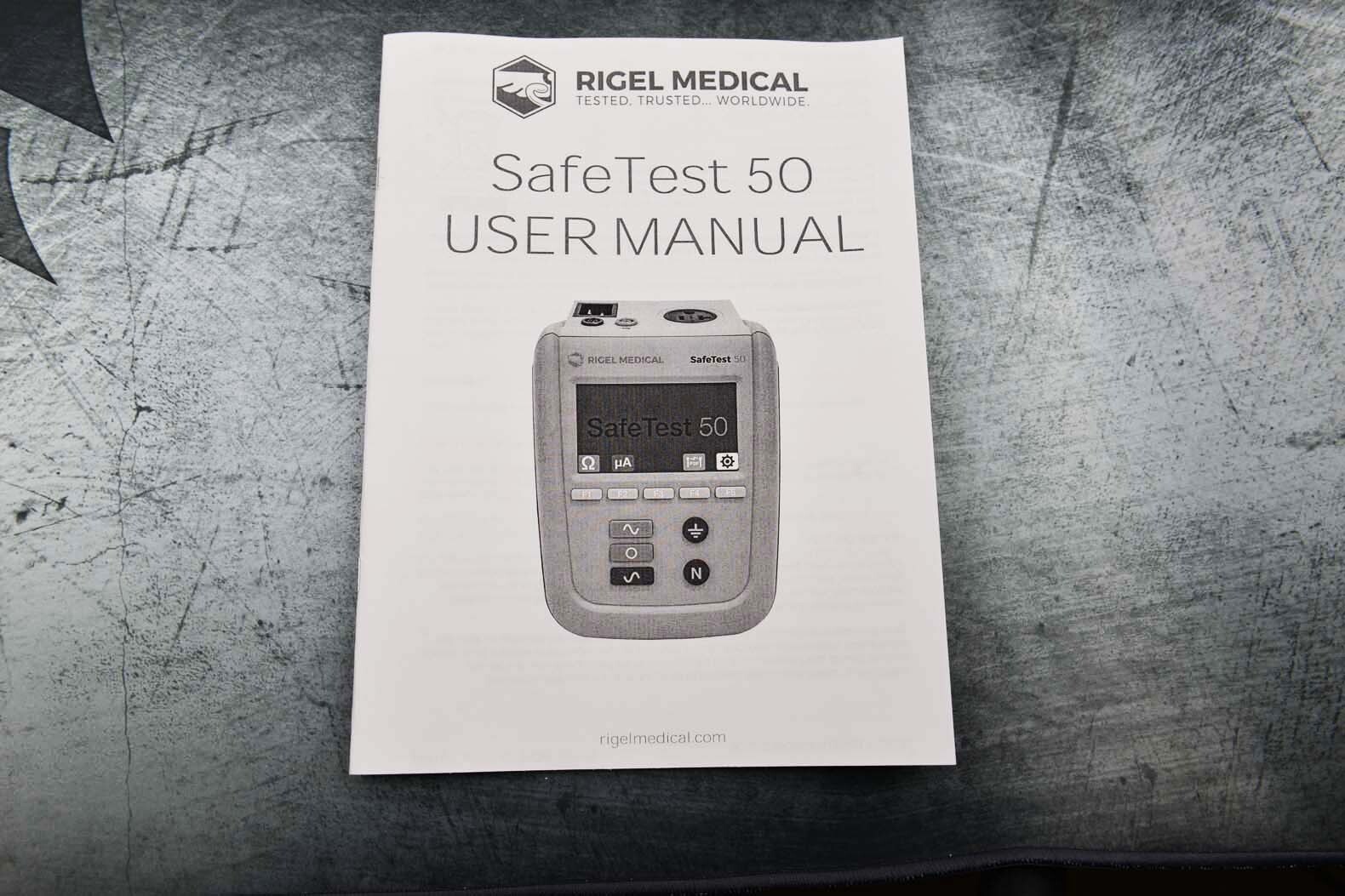 New Rigel Medical Safetest 50 Owners Guide User Manual | eBay