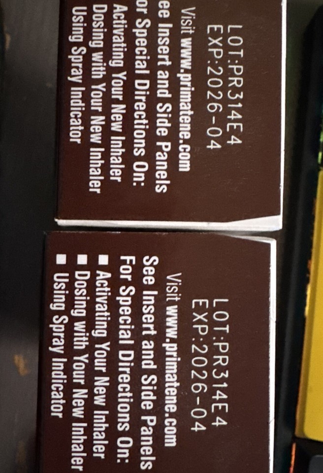 Primatene 1 Mist Asthma Relief Inhaler 160 Metered Spray 317270553007| eBay