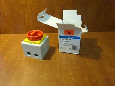 Elektra main-emergency-off switch in plastic enclosure AT/HS 25 | eBay