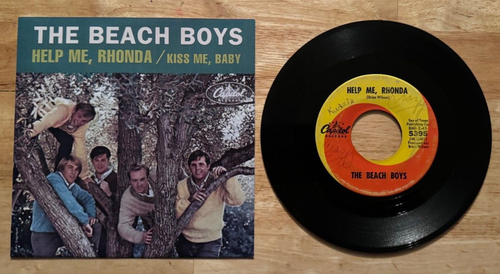 45 7" SP THE BEACH BOYS HELP ME RHONDA CAPITOL 5395 | eBay