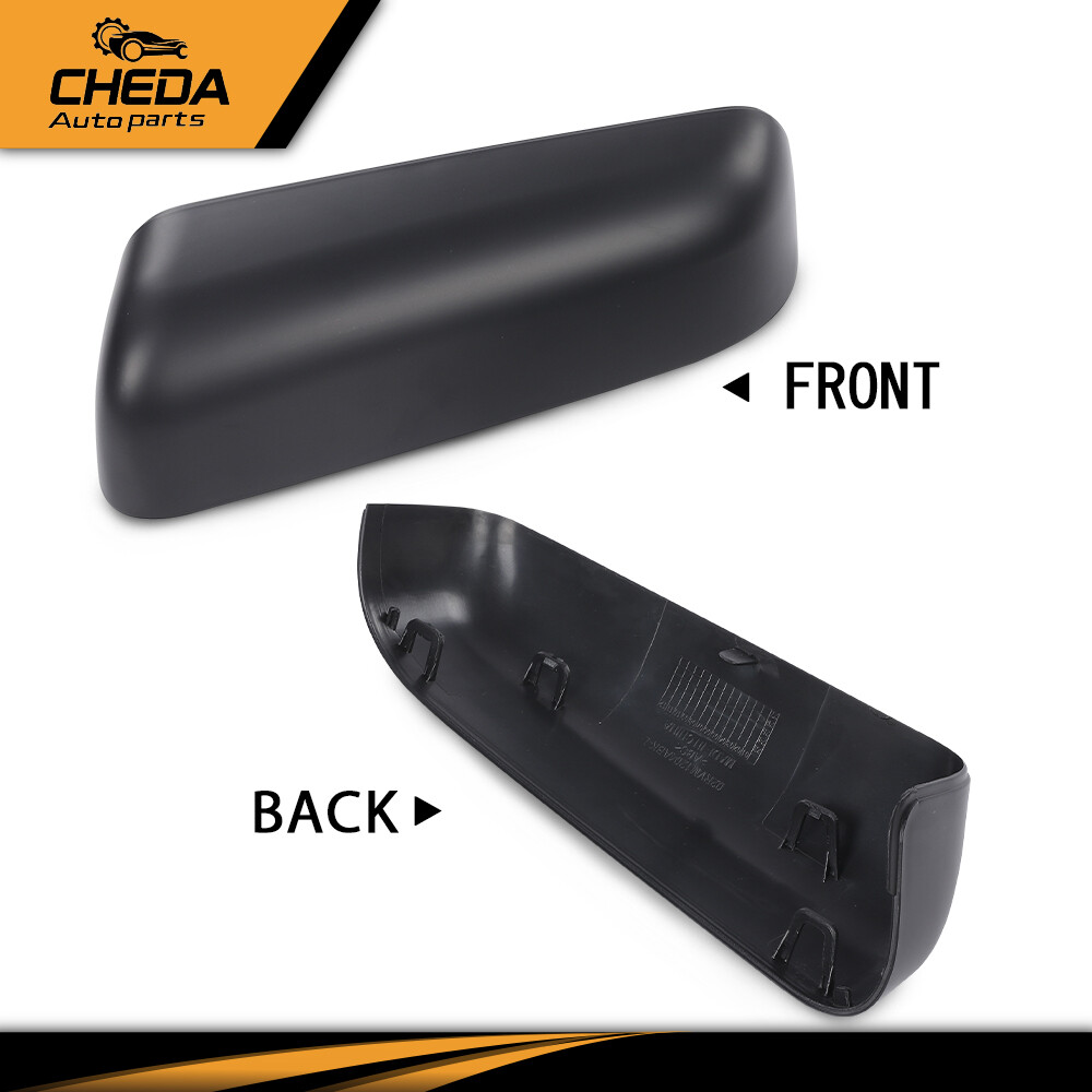 2Pcs Mirror Cover Set Fit For 2009-2014 Ford F150 Upper Cap Black Left ...