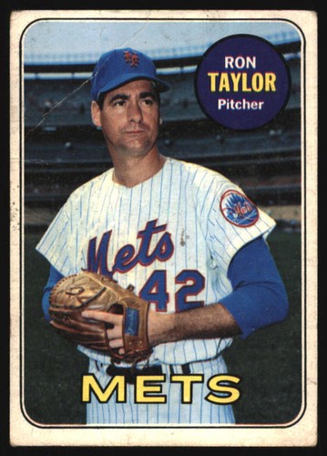 1969 Topps #72 Ron Taylor POOR Mets 571554 | eBay