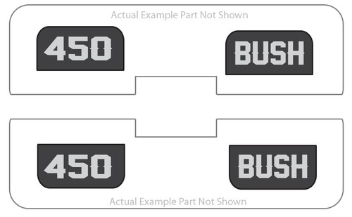 AR Dust Cover ID Decal - All Calibers, Fits 350 Legend, 300 Blackout, 6 ...
