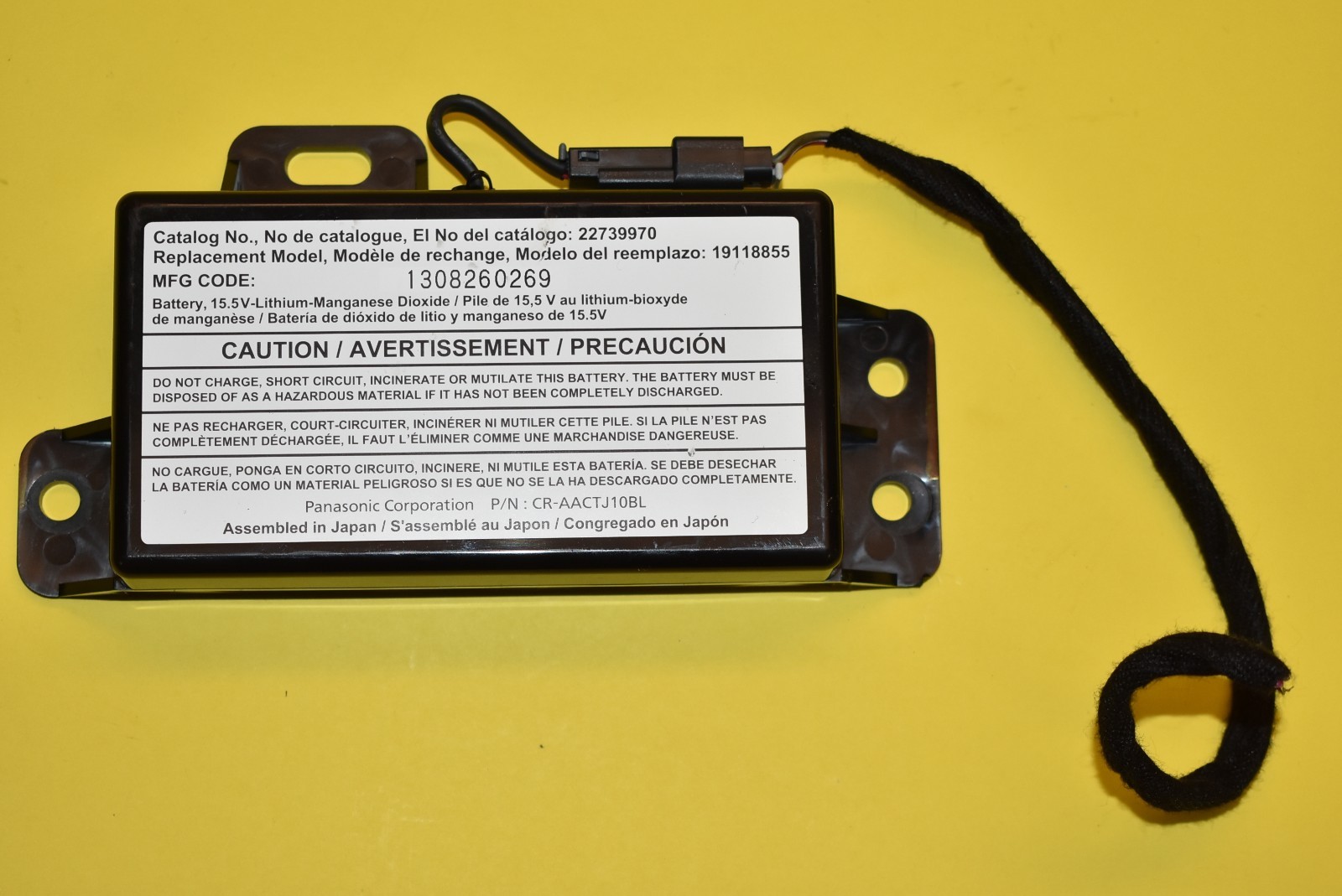 14 15 16 Chevrolet Impala Communication OnStar Control Module Battery ...