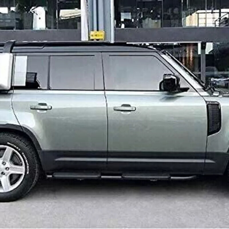 For 2020+ Land Rover Defender 110 Side Step Aluminum Running Board Nerf ...