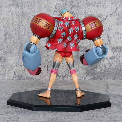 Anime One Piece Double-end FRANKY PVC Action Figure Statues Toy Gift ...