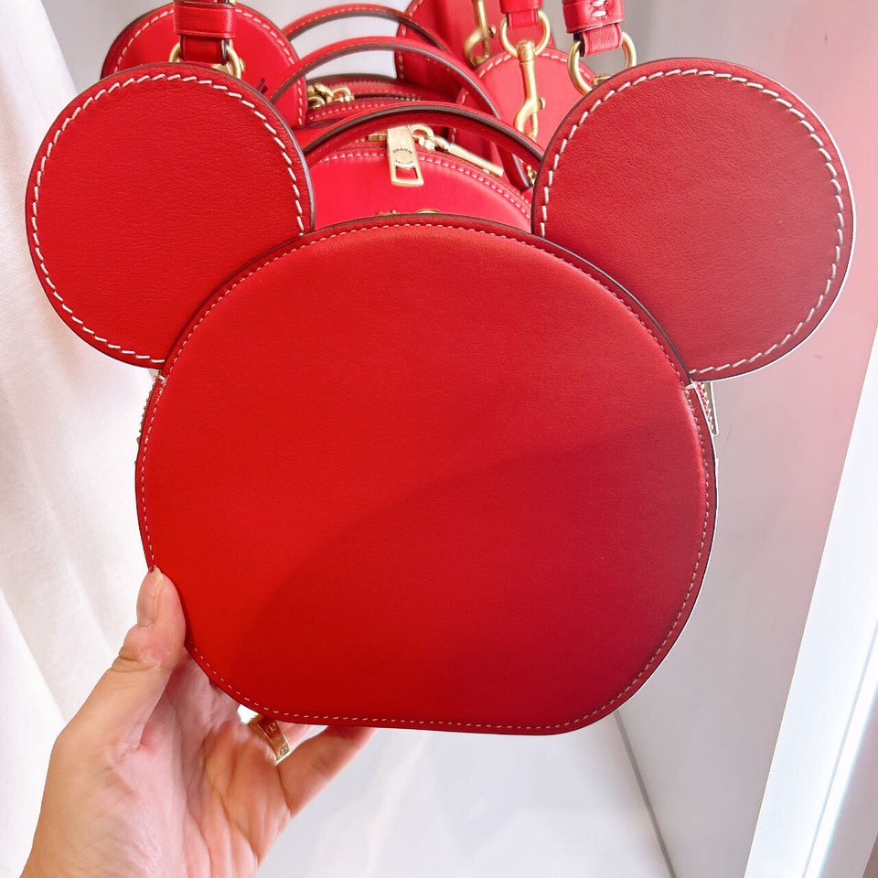 NWT Disney X Coach Mickey Mouse Ear Bag CM194/CM840 | eBay