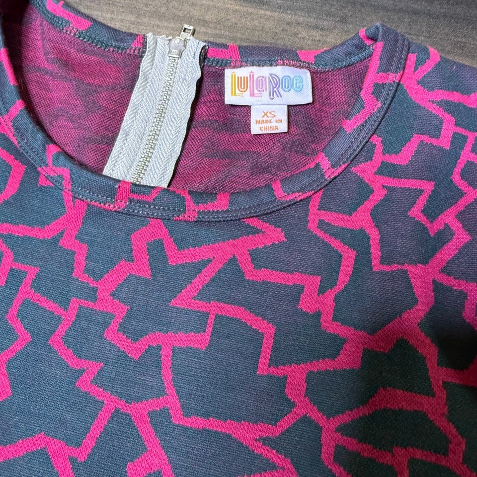 LuLaRoe Women's Dress Fit and Flare Geometric Print Short Sleeve XS | eBay