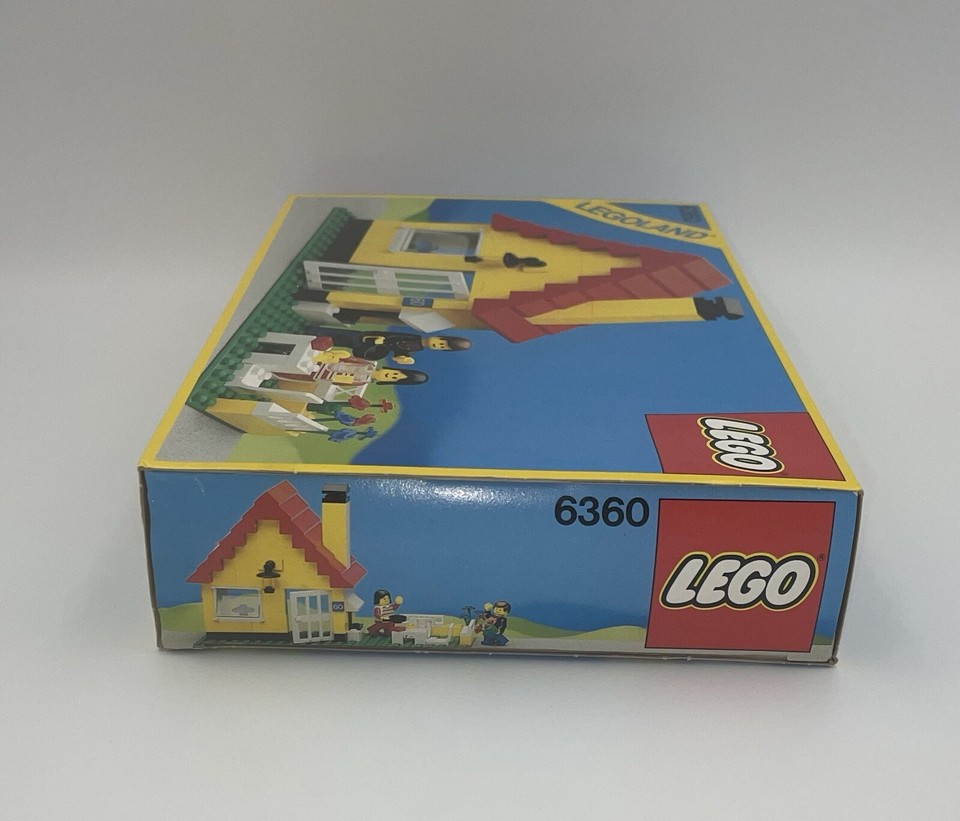 LEGO 6360 Legoland Classic Town Weekend Cottage House from 1986 (open ...