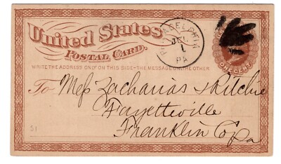 UX1 Postal Card w/ Steam Biscuit Advertising Philadelphia PA Fancy CCL ...