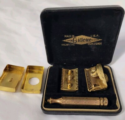 Vintage Gillette Razor In Original Box Barber Decor | eBay