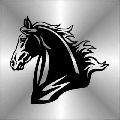 Prespatiato Aufkleber Pferd Horse Pre-Spaced Sticker aufkleber Sticker ...