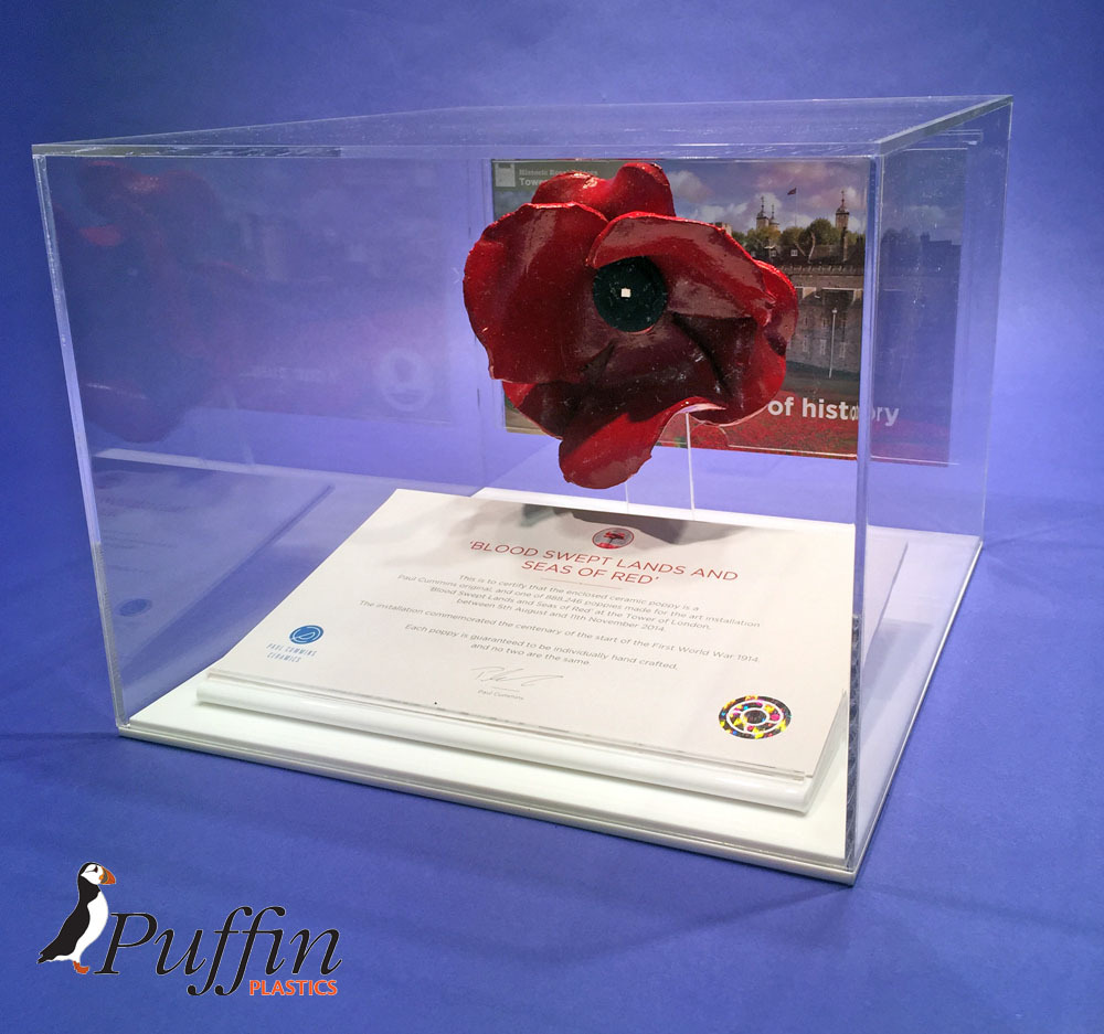 Tower Of London Ceramic Poppy Display Case (White) | eBay UK