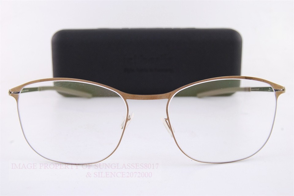 Brand New ic! berlin Eyeglass Frames Sahel Shiny Bronze Made in Germany ...