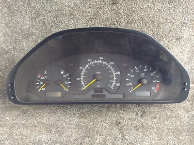 Mercedes W202 C Class Instrument Cluster Speedo Speedometer 2025409347 ...