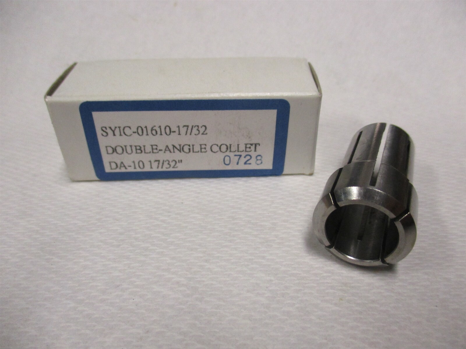 SYIC 01610 17/32" Series DA100 Double Angle Collet 1.441" Overall ...