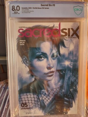 SACRED SIX #5 (2020) CBCS 8.0 Lucio Parrillo Bonus FOC Variant | eBay