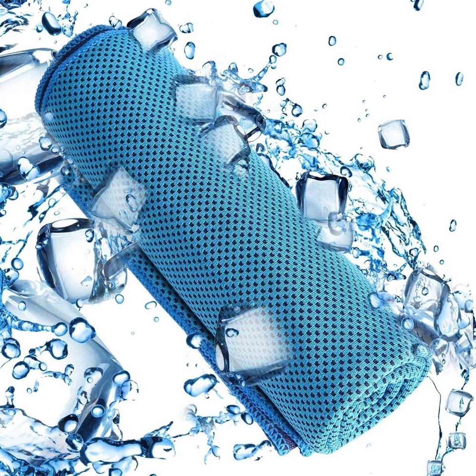 1-20 x Ice Cooling Towel Neck Wrap For Sports Running Jogging Gym ...