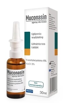 Muconasin Nasenspray 30ml Solinea - Befreit die Atemwege | eBay.de