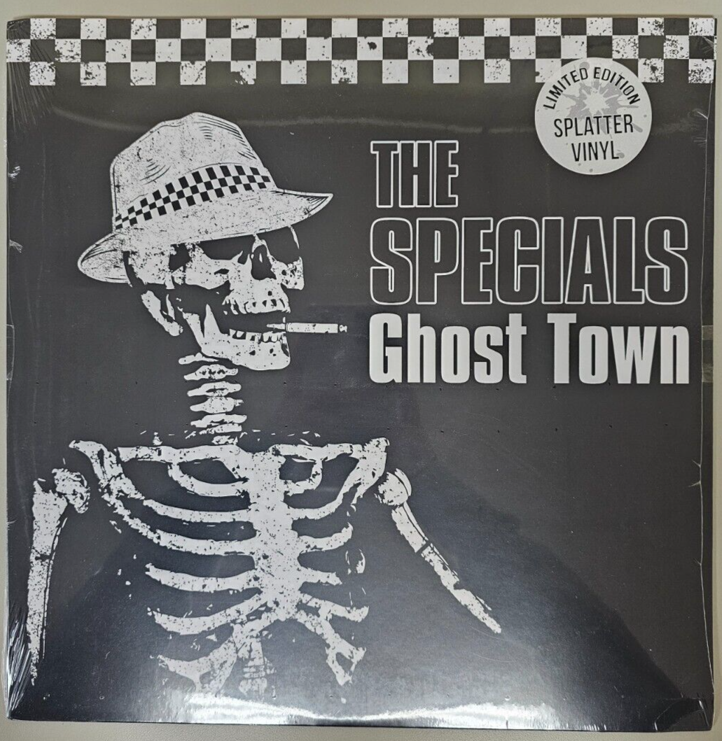 Ghost Town Album Art Skeleton