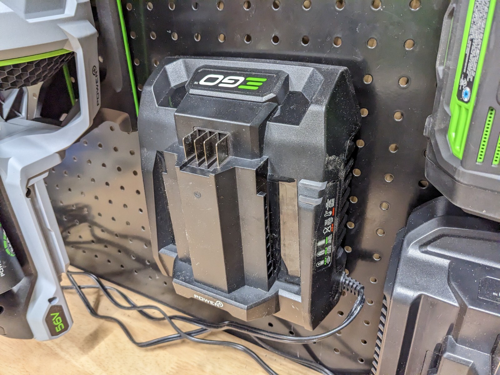 Tool Storage - Pegboard Mount For Ego CH3200 ARC Lithium Power+ 56v ...