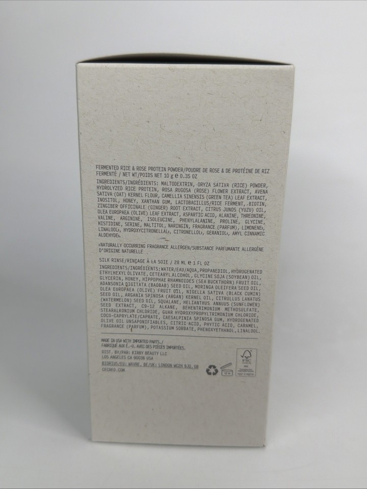 Cecred FERMENTED RICE & ROSE PROTEIN RITUAL New | eBay